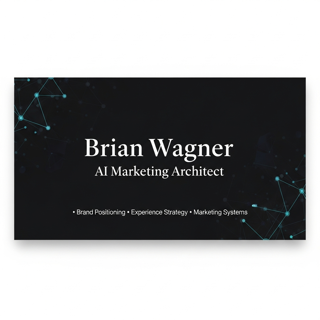 Brian Wagner | AI Marketing Architect